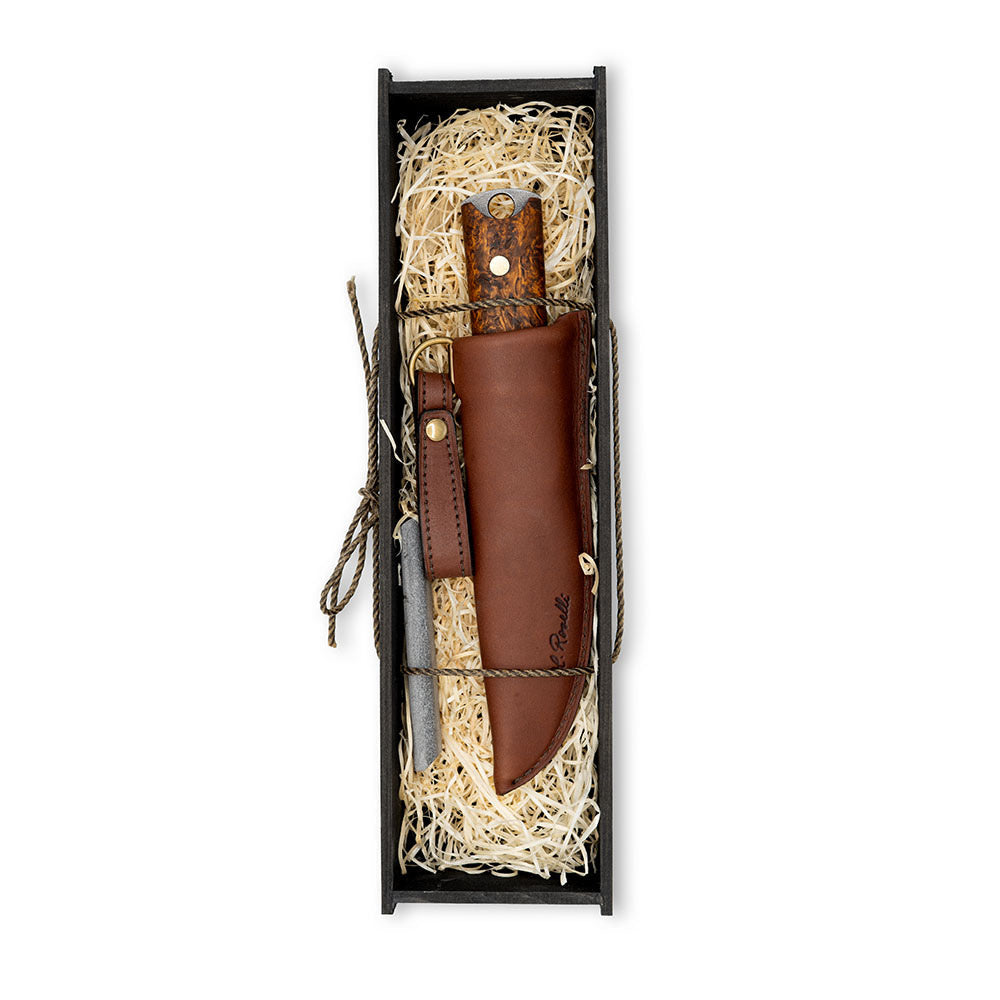 Heimo 4" Bushcraft Knife | Gift Box Edition | Roselli Finland